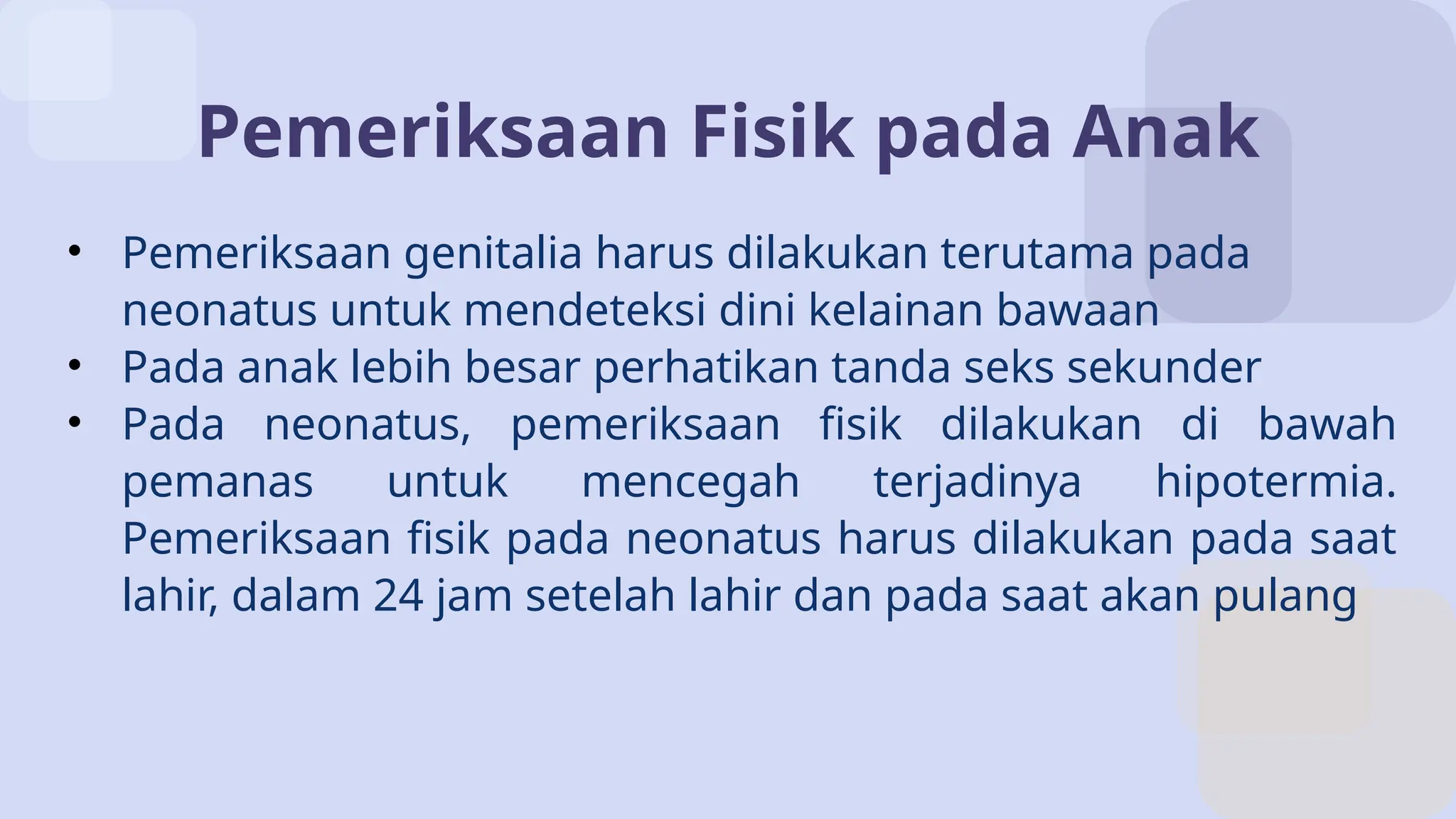 Anamnesis dan Pemeriksaan fisik pada pediatri | PPTX
