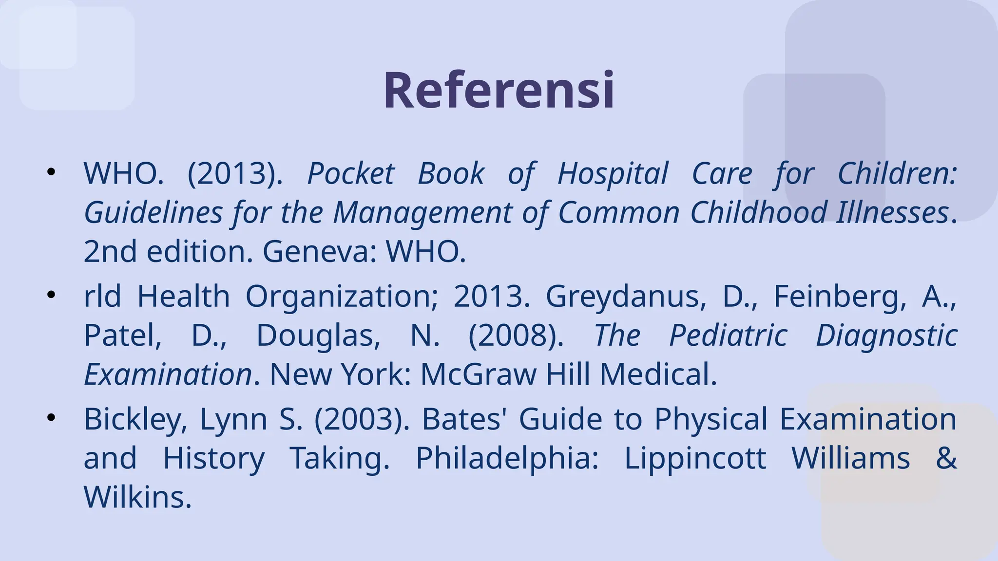Anamnesis dan Pemeriksaan fisik pada pediatri | PPTX