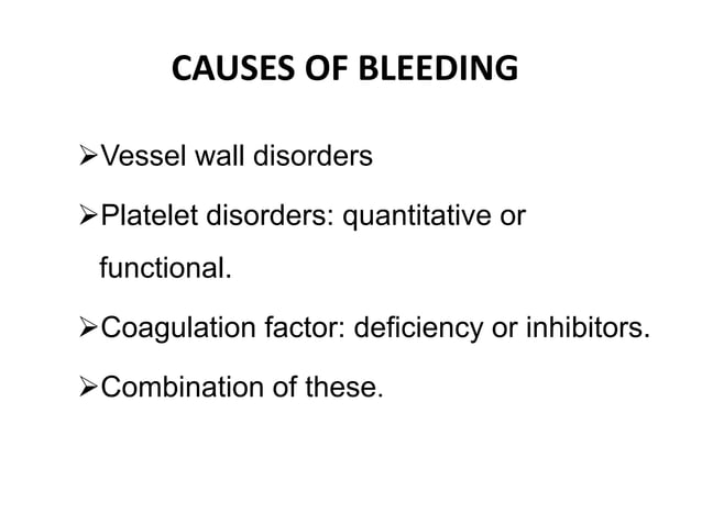 Aproach to bleeding disorder in Pediatrics | PPTX