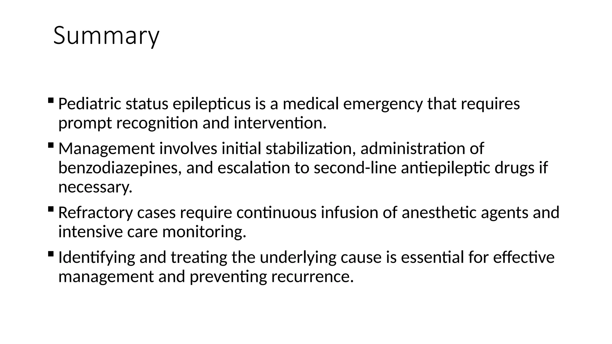 pediatric statrus epilepticus final.pptx