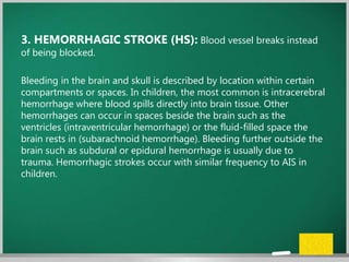 Pediatric Stroke | PPTX
