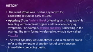 Pediatric stroke | PPTX