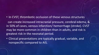 Pediatric stroke | PPTX