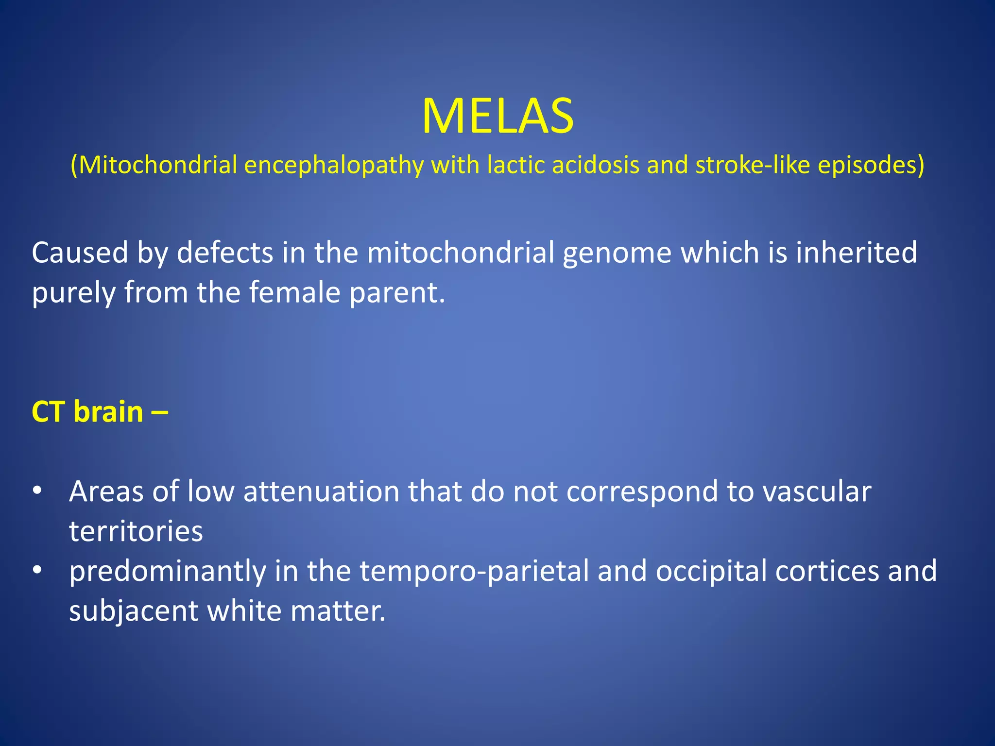 Pediatric stroke radiology | PPTX