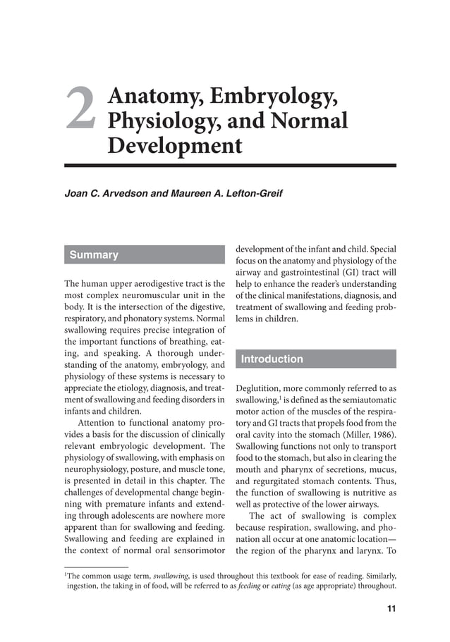Pediatric Swallowing And Feeding Assessment And Management Third Pdf