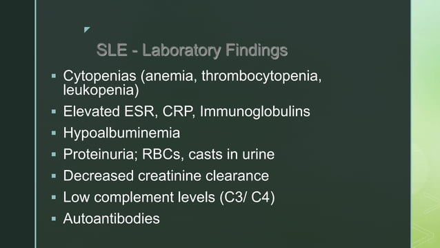 Pediatric systemic lupus erythematosus | PPTX | Blood Disorders ...
