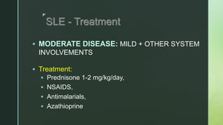 Pediatric systemic lupus erythematosus | PPTX