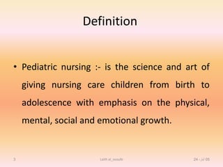 pediatric theoryجبلة 1 nursing students.pptx