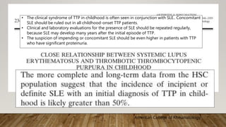 Pediatric thrombocytopenia | PPTX