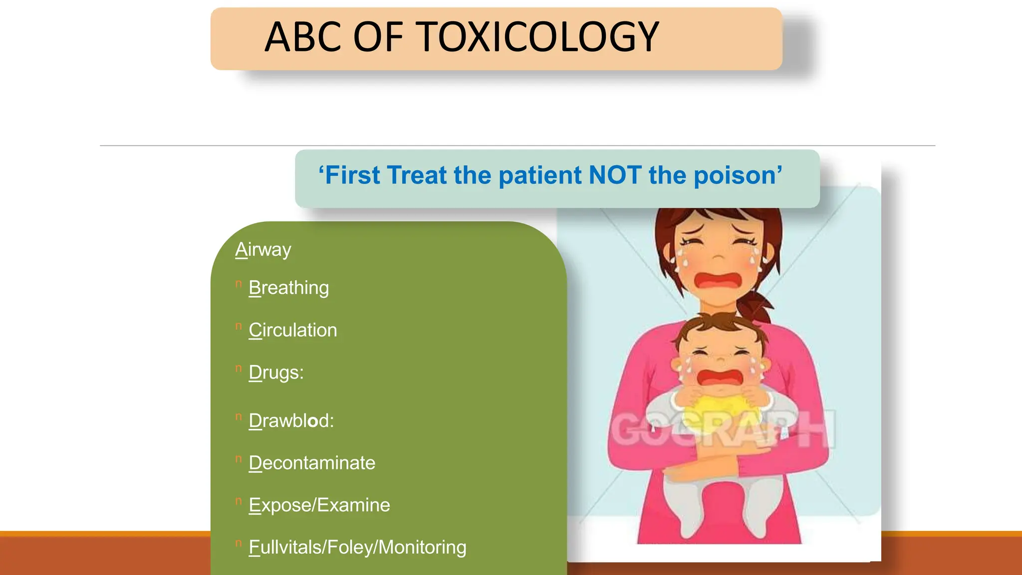 pediatric toxicology undergraduate and post graduate | PPTX
