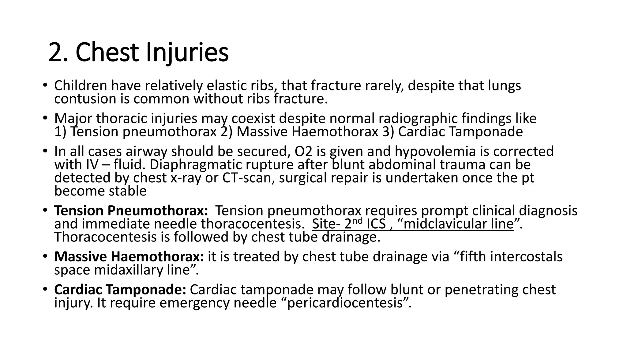 Pediatric Trauma | PDF