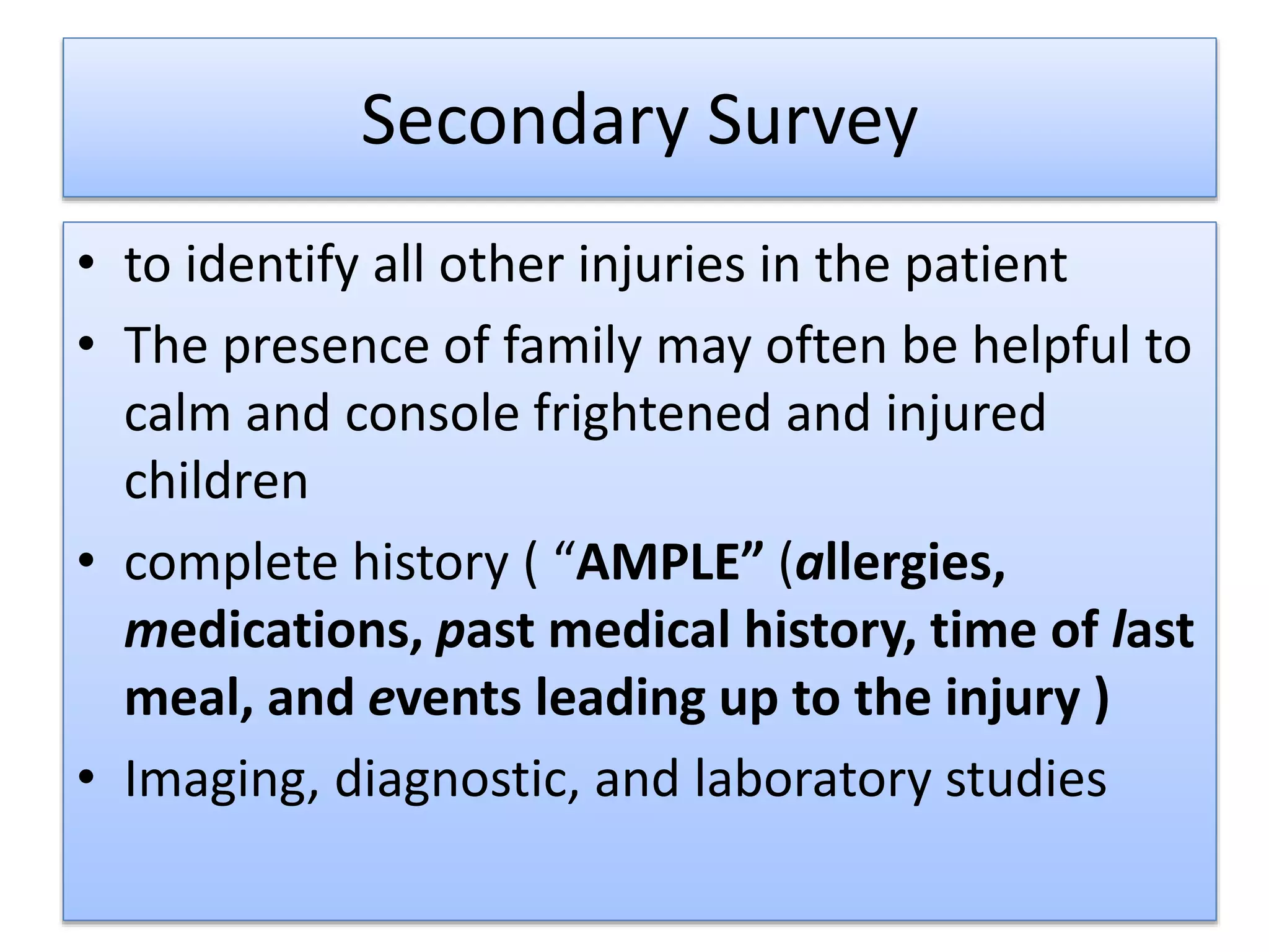 Pediatric Trauma - Concepts & Management | PPTX