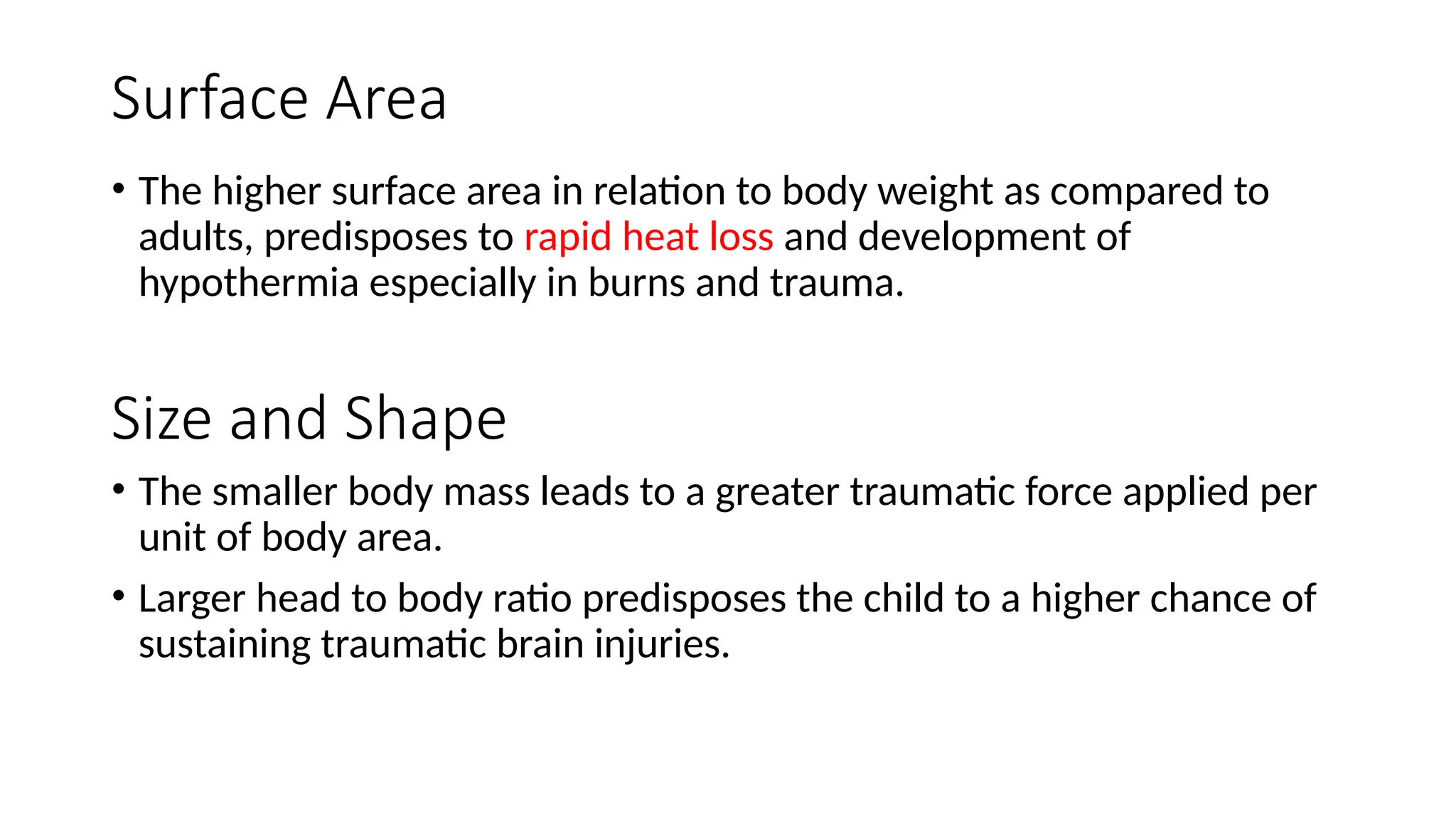 Pediatric trauma in emergency (presentation) | PPTX