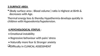 PEDIATRIC TRAUMA Age group wise and their management | PPTX
