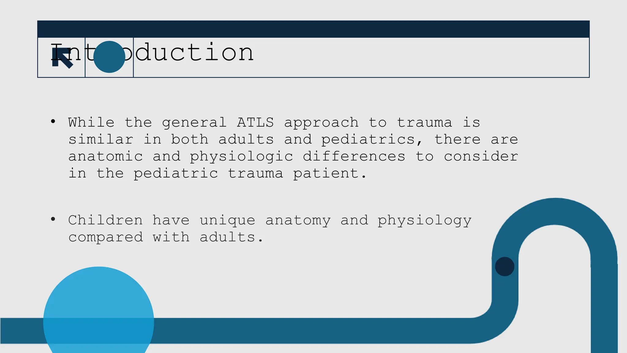 Approach to pediatrics trauma according to ATLS | PPTX | First Aid ...
