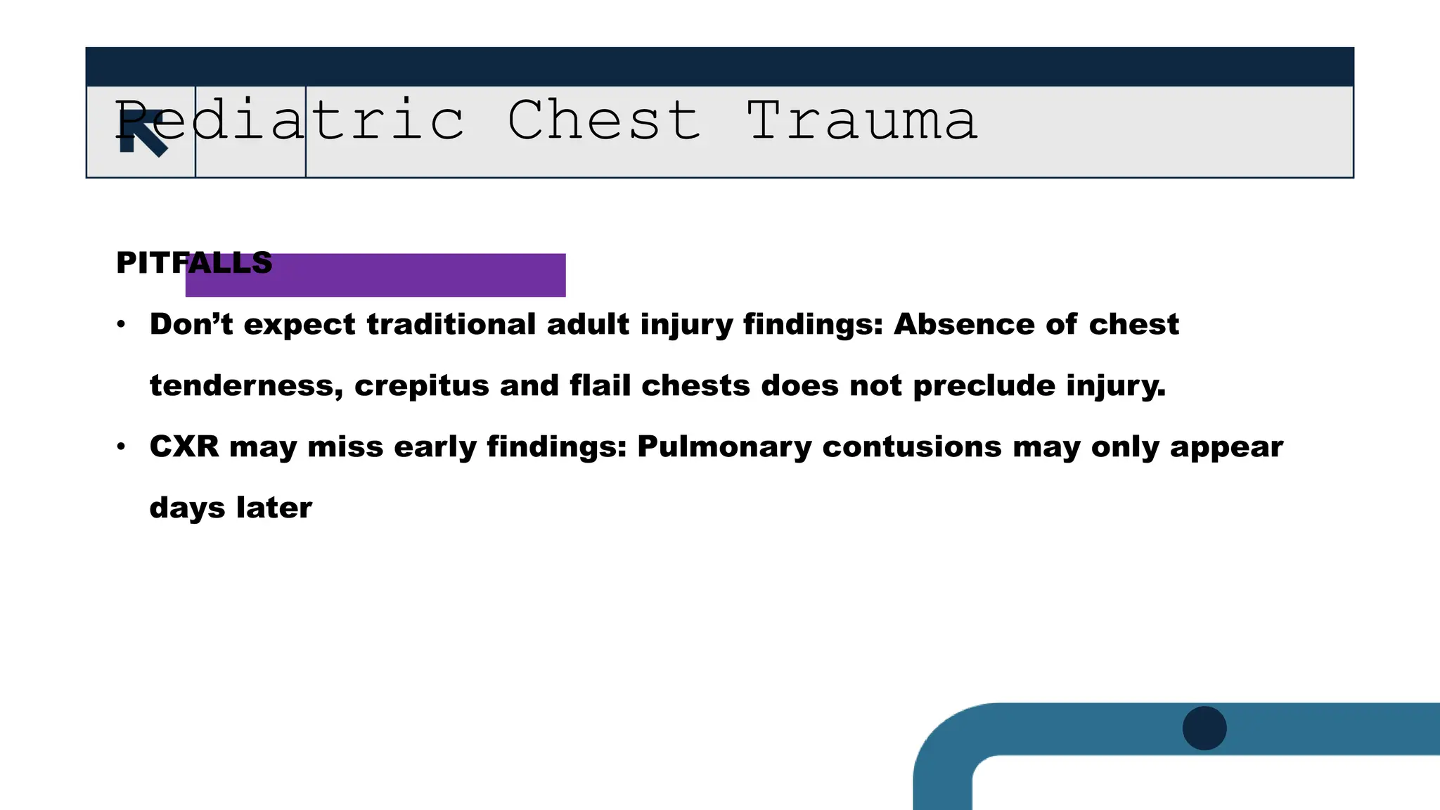 Approach to pediatrics trauma according to ATLS | PPTX