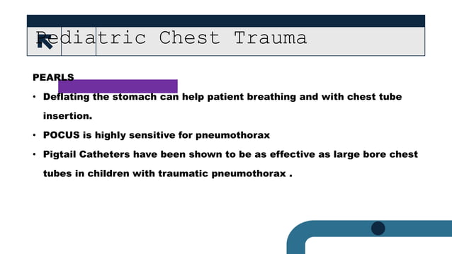 Approach to pediatrics trauma according to ATLS | PPTX | First Aid ...