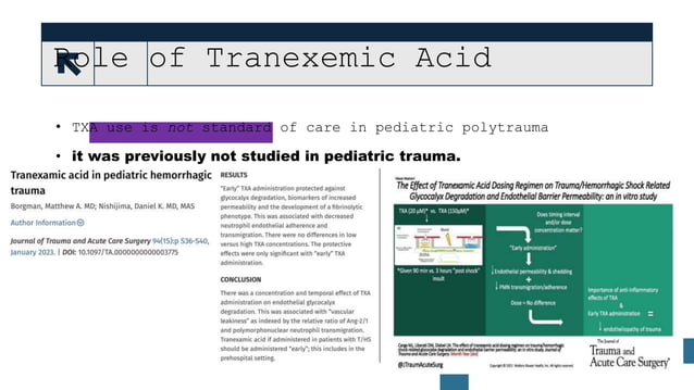 Approach to pediatrics trauma according to ATLS | PPTX | First Aid ...