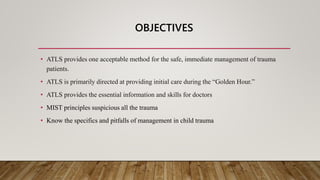 Pediatric trauma In house training RSUD BK | PPT