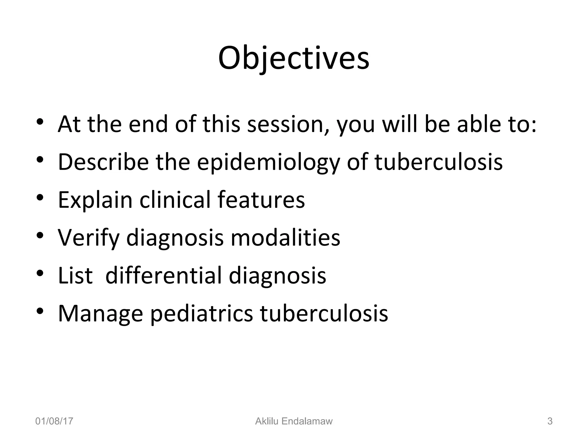 Managing Pediatric tuberculosis | PPT | Infectious Diseases | Diseases ...