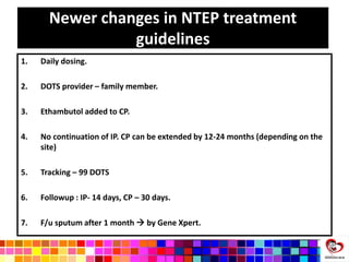 Revised Pediatric Tuberculosis guidelines (NTEP) 2020 | PPT