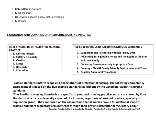 PEDIATRIC_UNIT_COMPETENCY_BASED_ORIENTATION.pdf | Daycare and Pre-School | Parenting