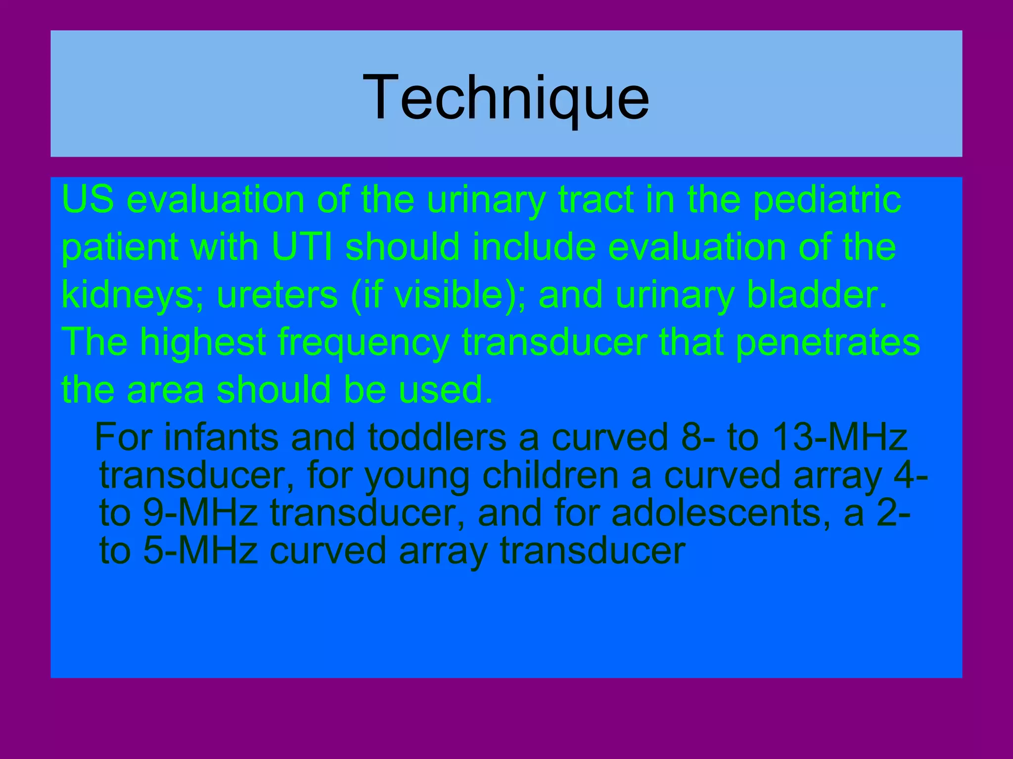 Pediatric urinary tract infection..the role of imaging | PDF
