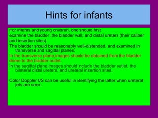 Pediatric urinary tract infection..the role of imaging | PPT