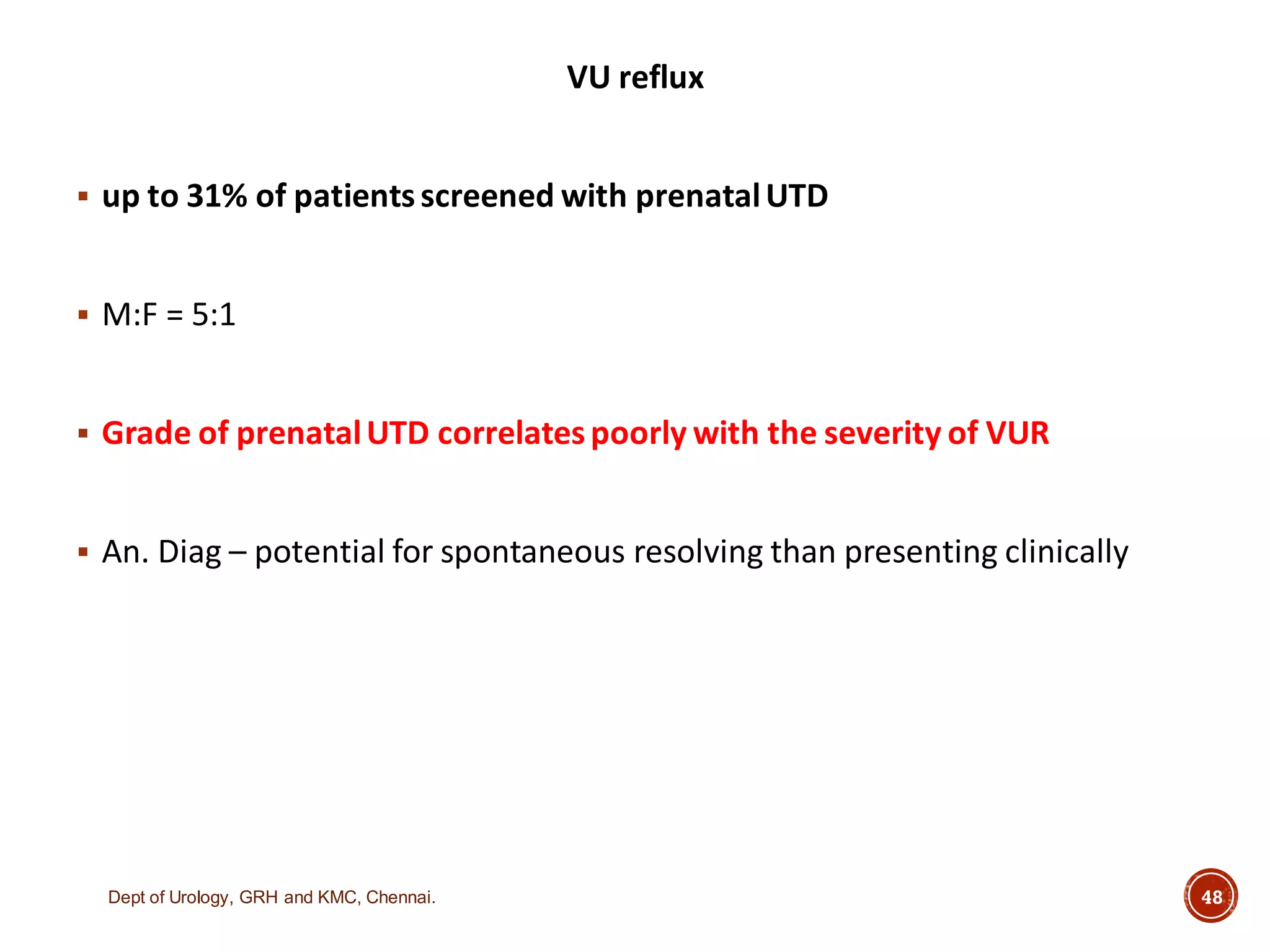 Pediatric urology Management Of Antenatal Hydroureteronephrosis | PDF