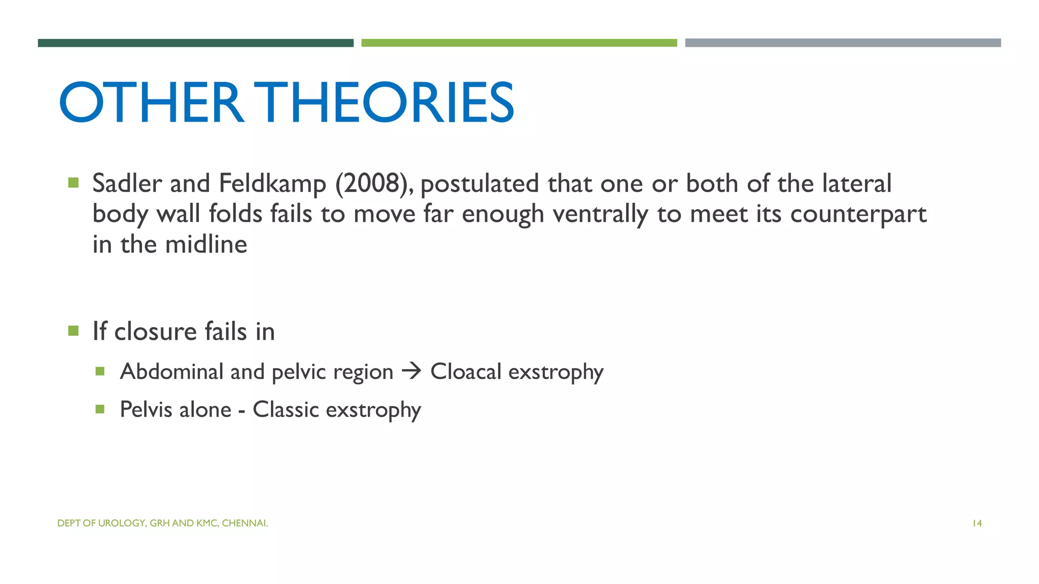 Pediatric urology:Bladder extrophy and Epispadias complex | PDF