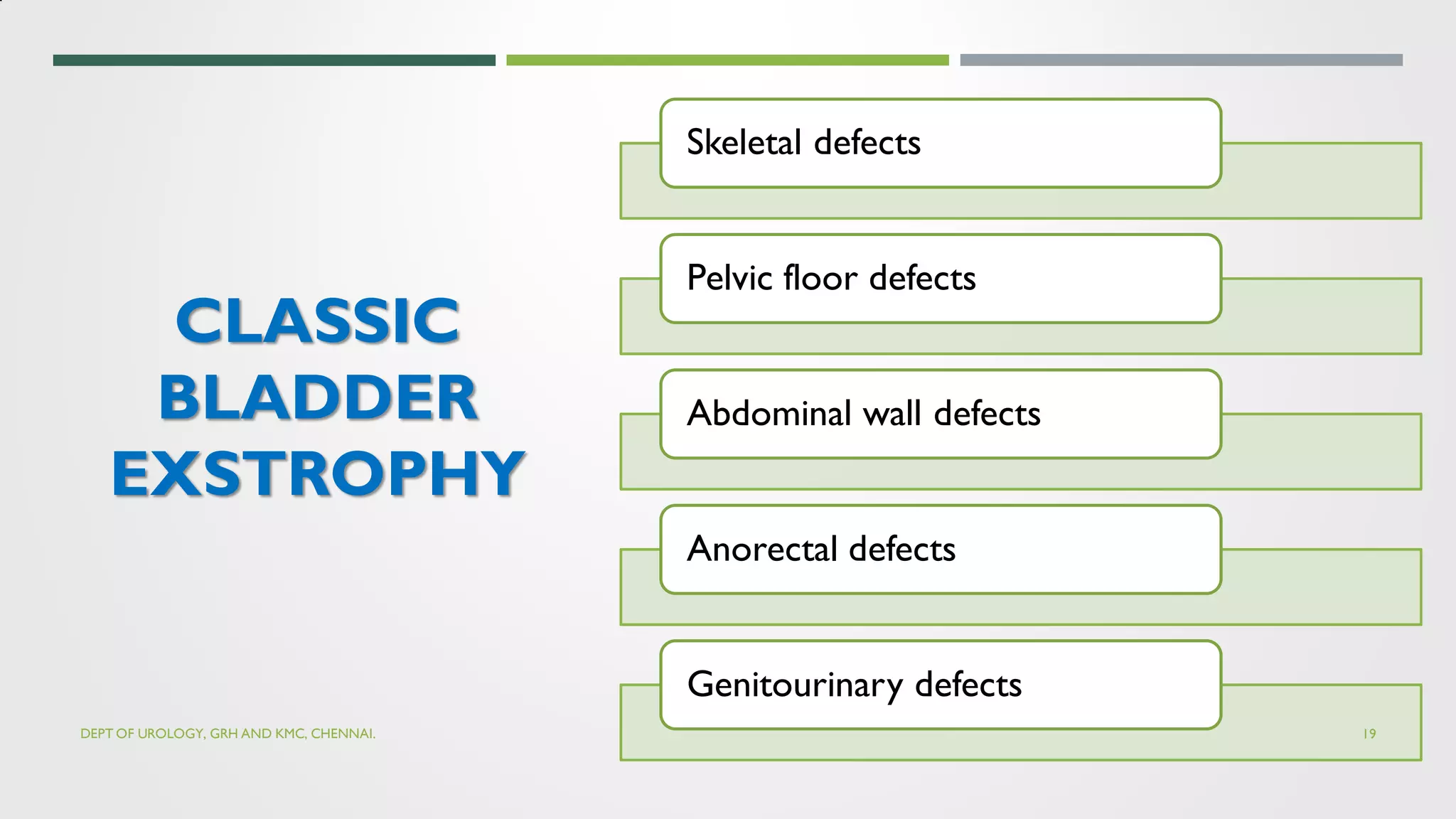 Pediatric urology:Bladder extrophy and Epispadias complex | PDF