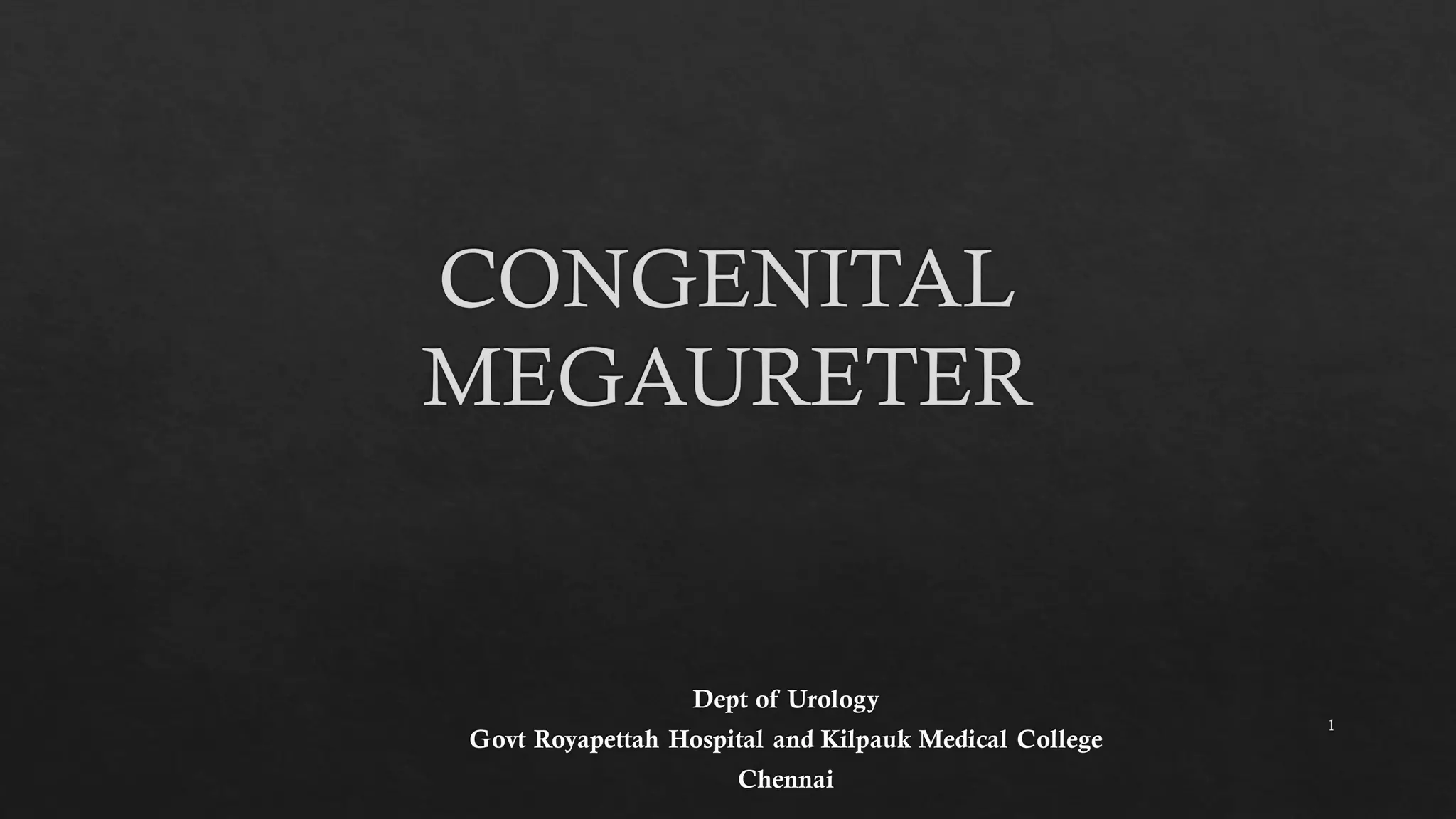 Pediatric urology:Congenital megaureter | PDF