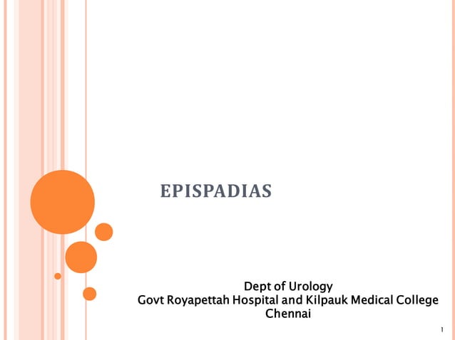 Pediatric urology:Epispadias cloacal exstrophy | PDF