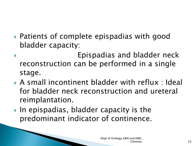 Pediatric urology:Epispadias cloacal exstrophy | PDF