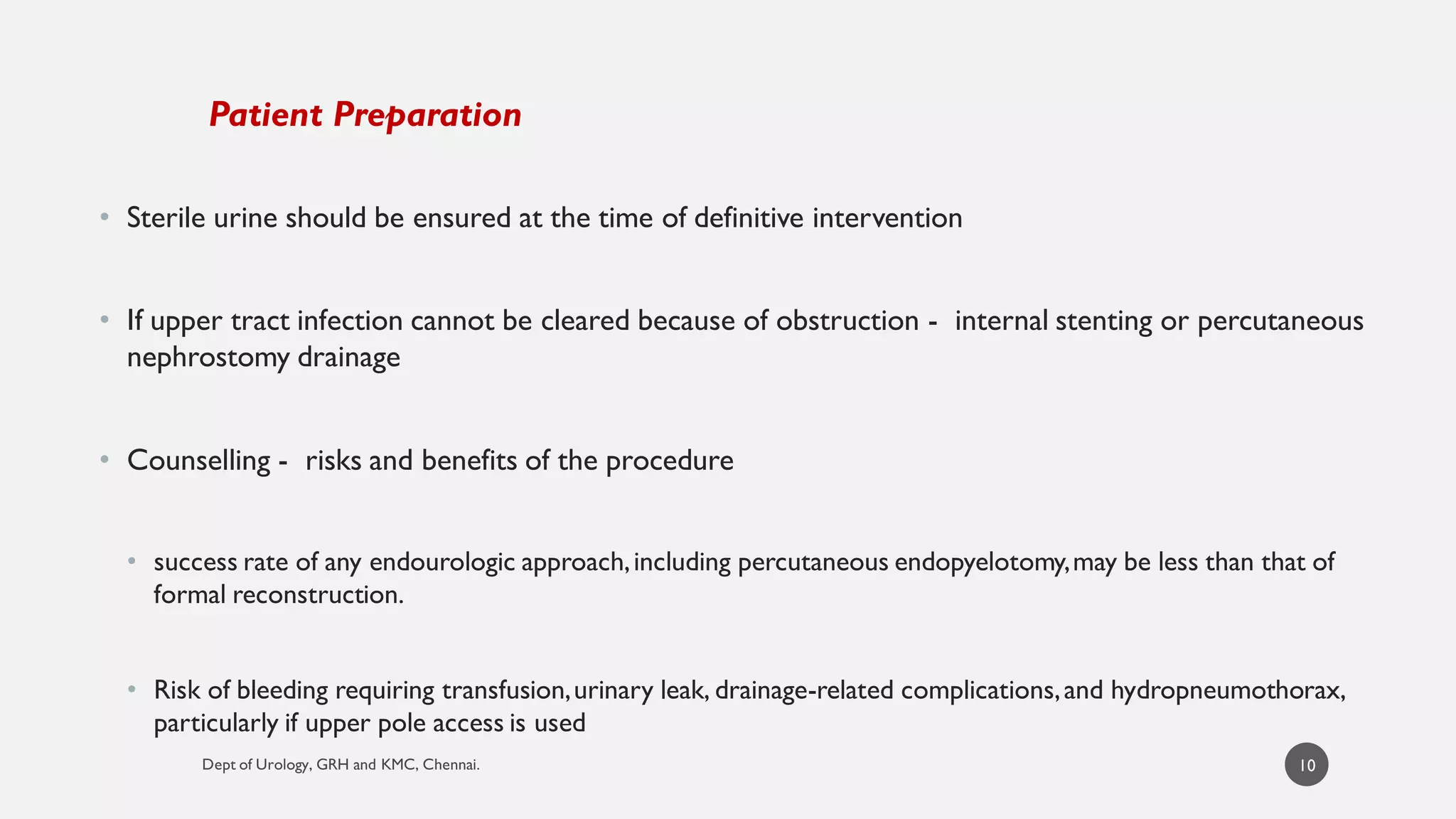 Pediatric urology:Pujo- endopyelotomy | PPT
