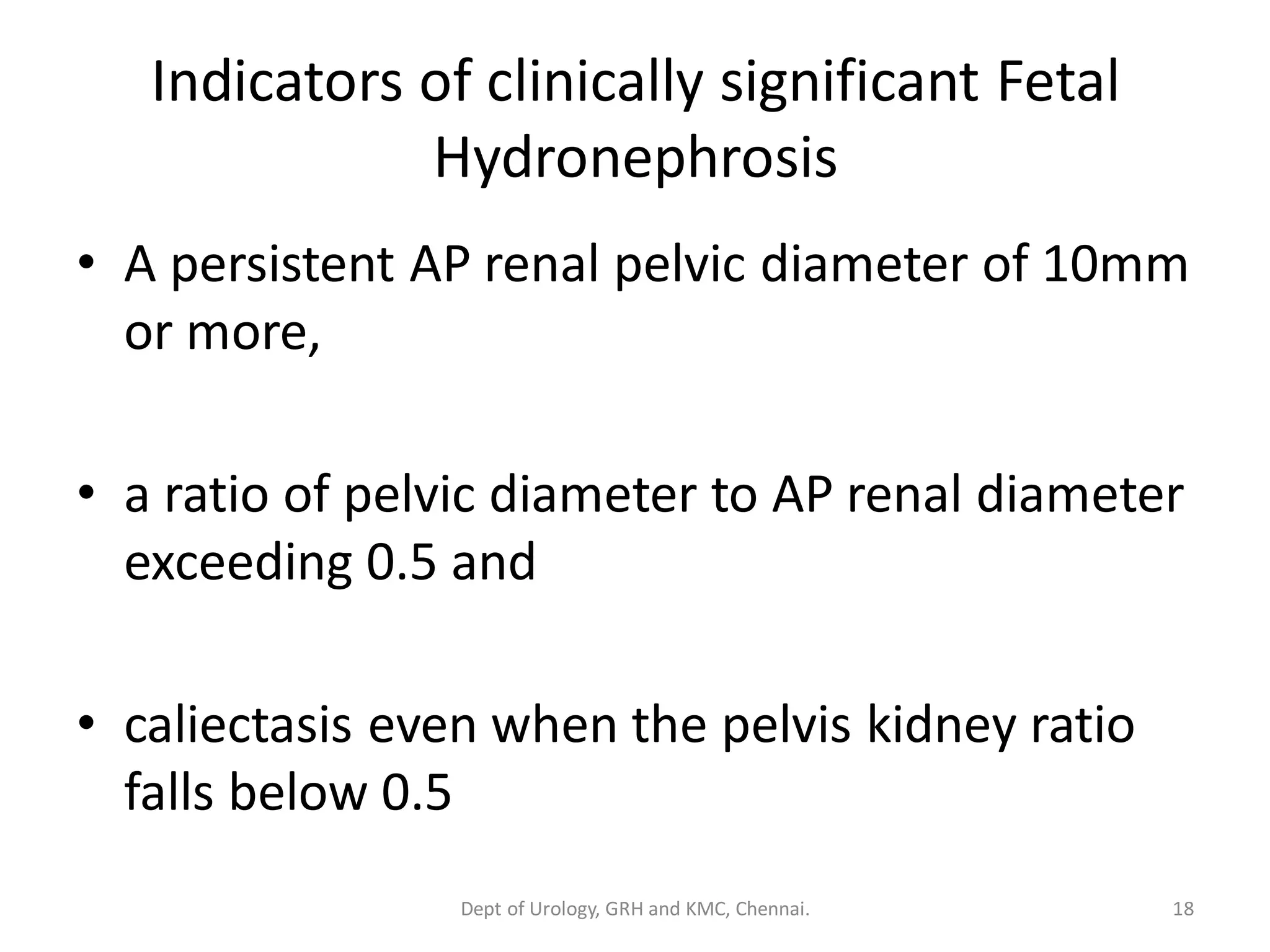 Pediatric urology:Role of ivu, usg in Pelvi-Ureteric Junction ...