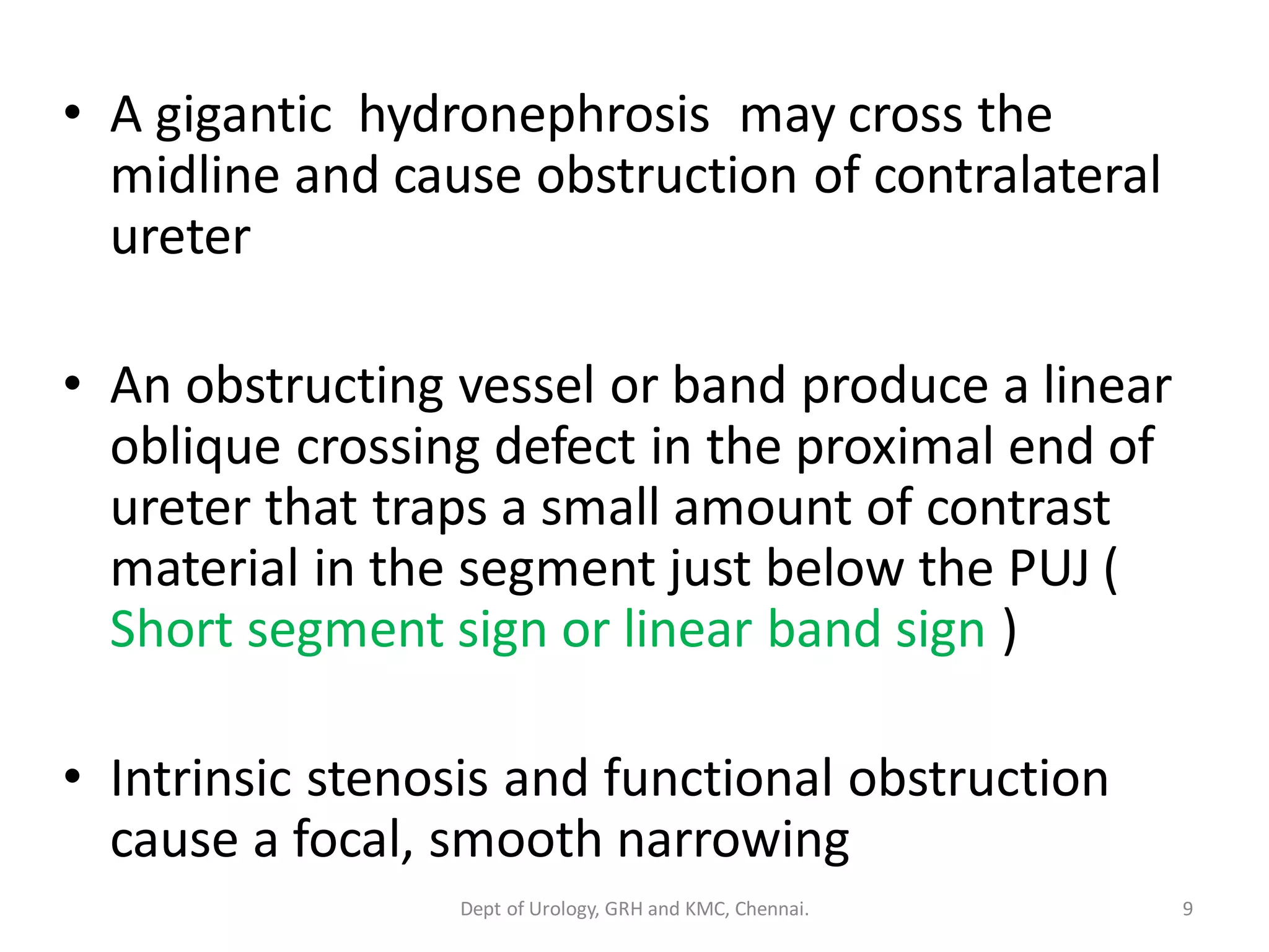 Pediatric Urology Role Of Ivu Usg In Pelvi Ureteric Junction