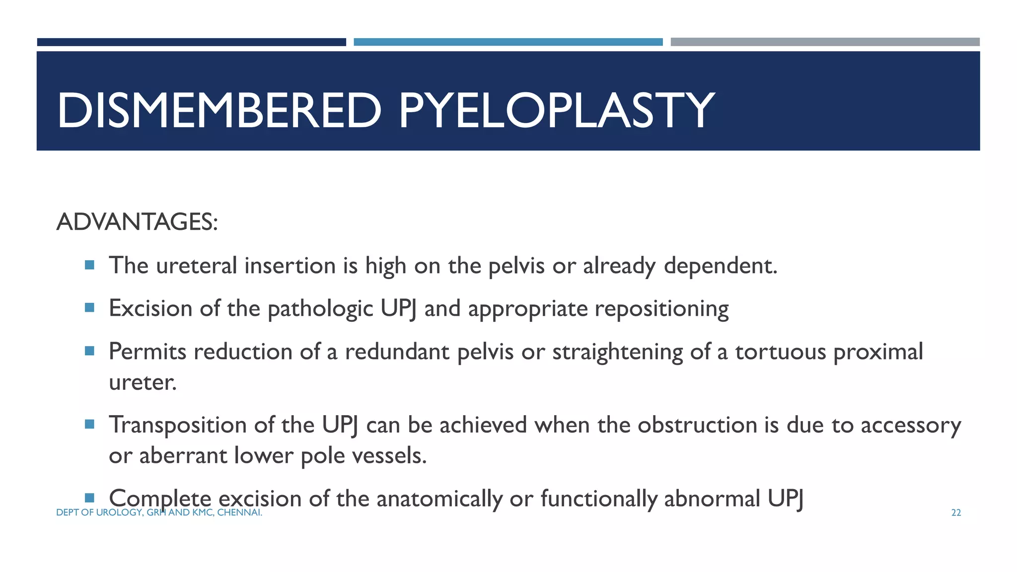 Pediatric urology pujo- pyeloplasty | PDF