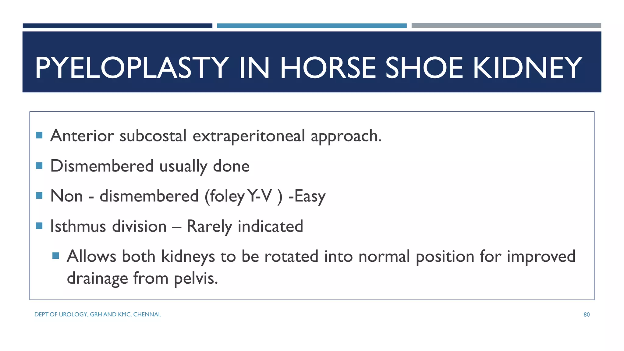 Pediatric urology pujo- pyeloplasty | PDF