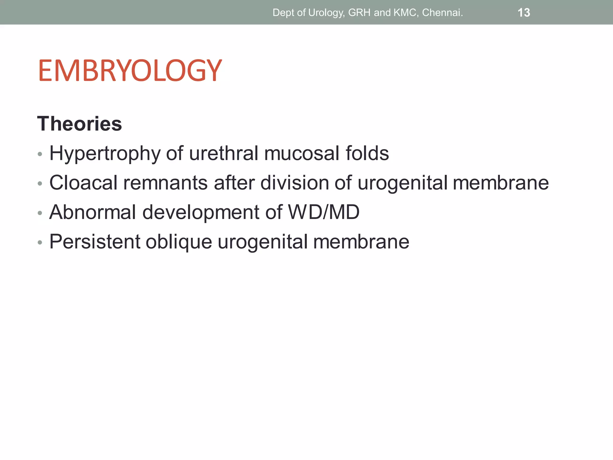 Pediatric urology :Posterior Urethral Valve (PUV)- diagnosis ...