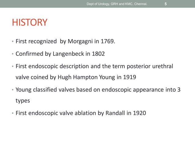 Pediatric urology :Posterior Urethral Valve (PUV)- diagnosis ...