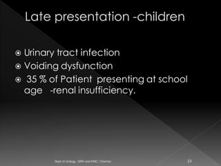 Pediatric urology : PUV- overview | PPT