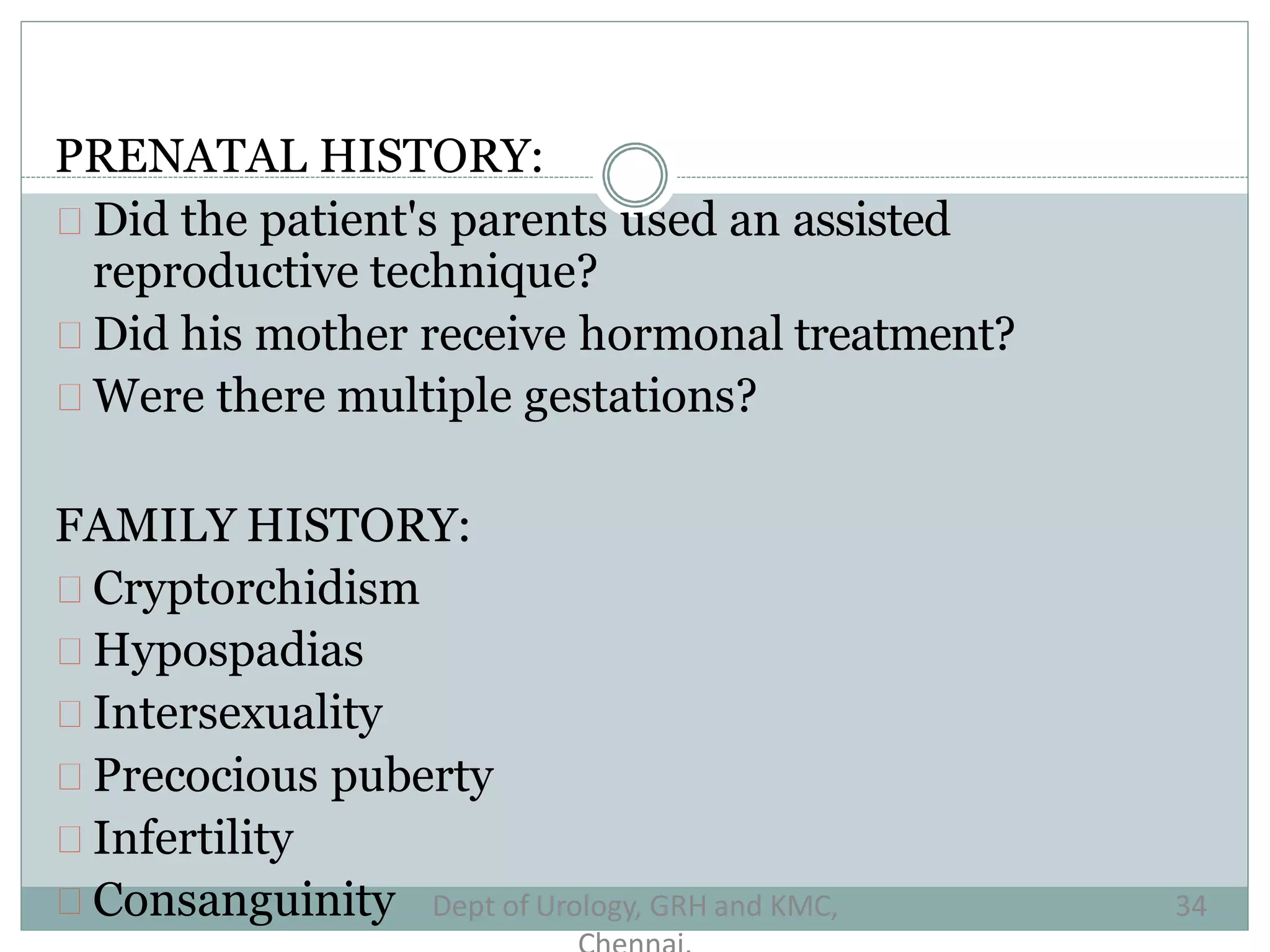 Pediatric urology :Undescended Testis (UDT) | PDF