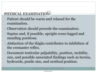 Pediatric urology :Undescended Testis (UDT) | PDF
