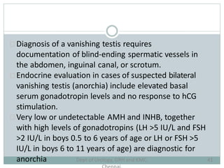 Pediatric urology :Undescended Testis (UDT) | PDF