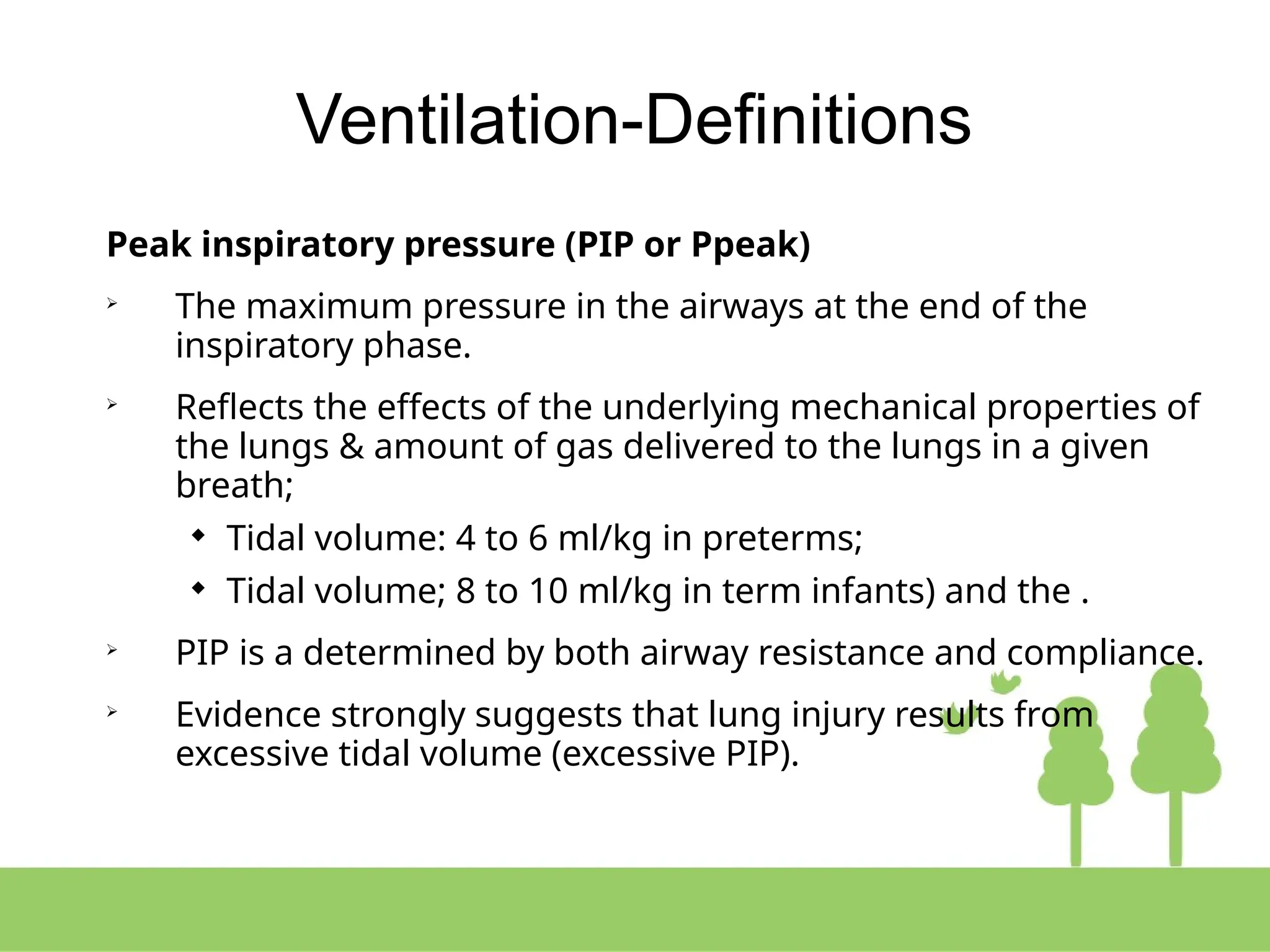 Mechanical ventilation in pediatrics and neonatal units | PPT