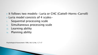 Pediatric versus adult assessment | PPTX