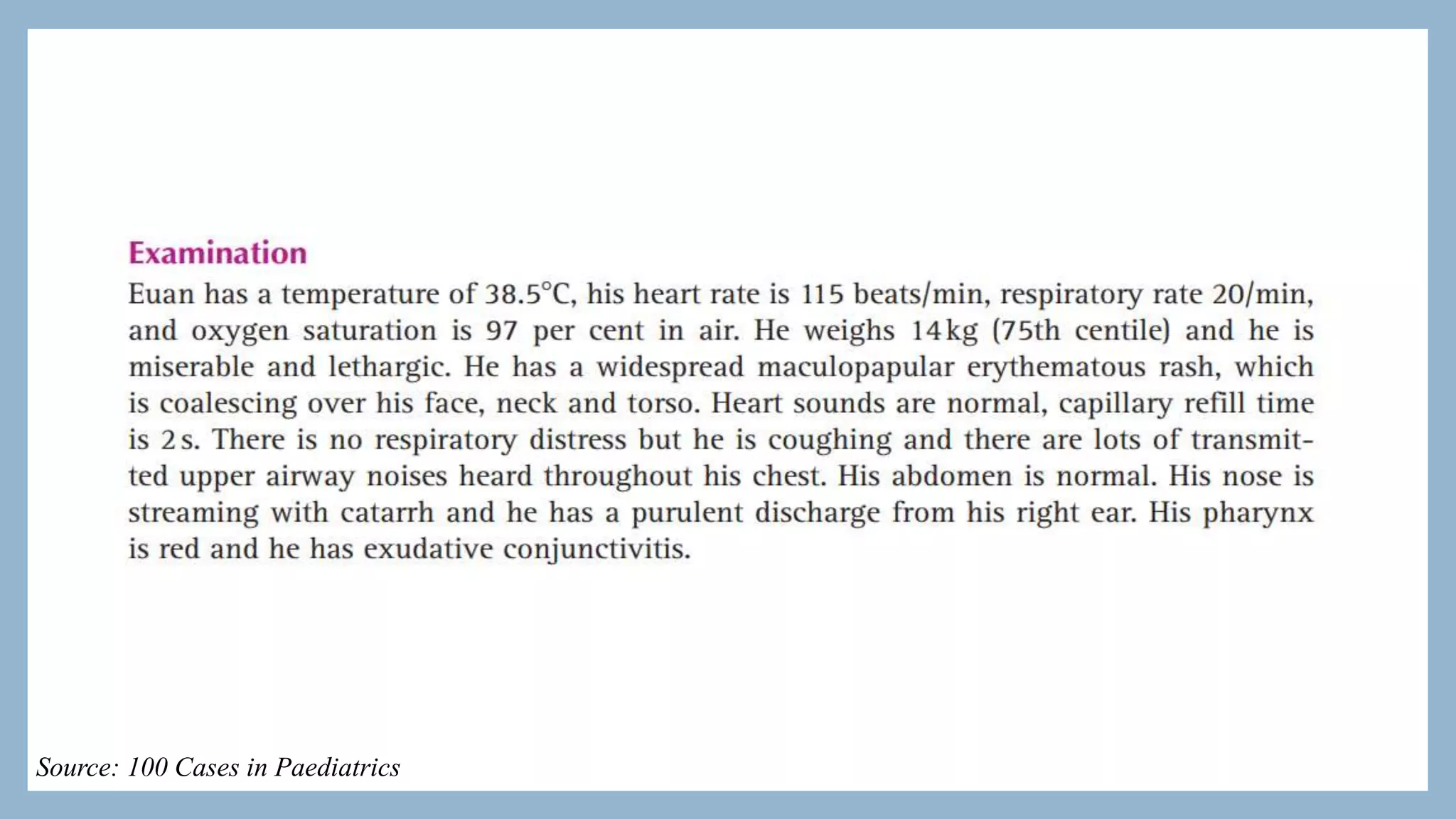 Common Pediatric Viral Exanthems | PPTX