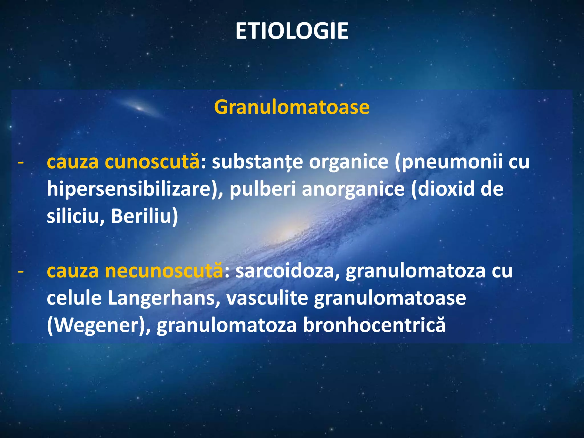 Fibroza pulmonară interstițială | PPTX