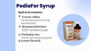 PediaVit 25-9 multivitamins for children .pptx